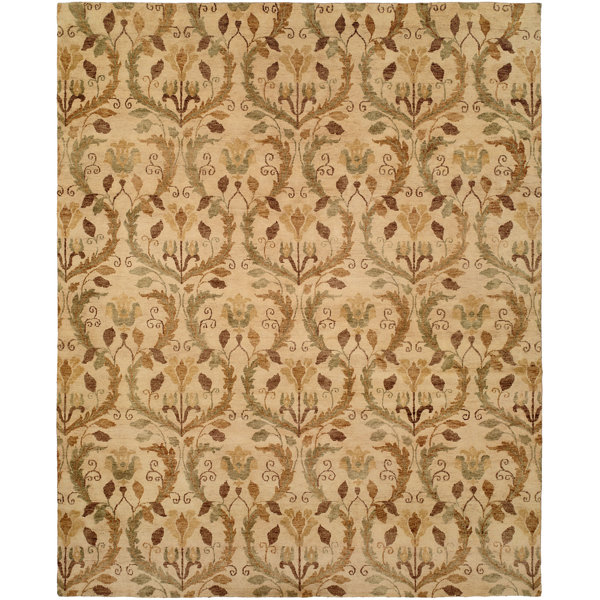 Wildon Home® Wool Damask Indoor Rug - Wayfair Canada