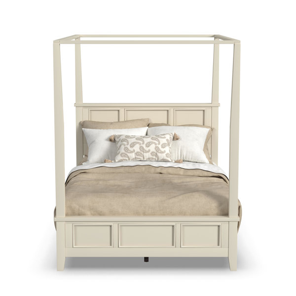 Laurel Foundry Modern Farmhouse Mosqueda Low Profile Canopy Bed ...