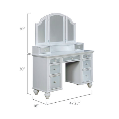 Rosdorf Park Galento Vanity & Reviews | Wayfair