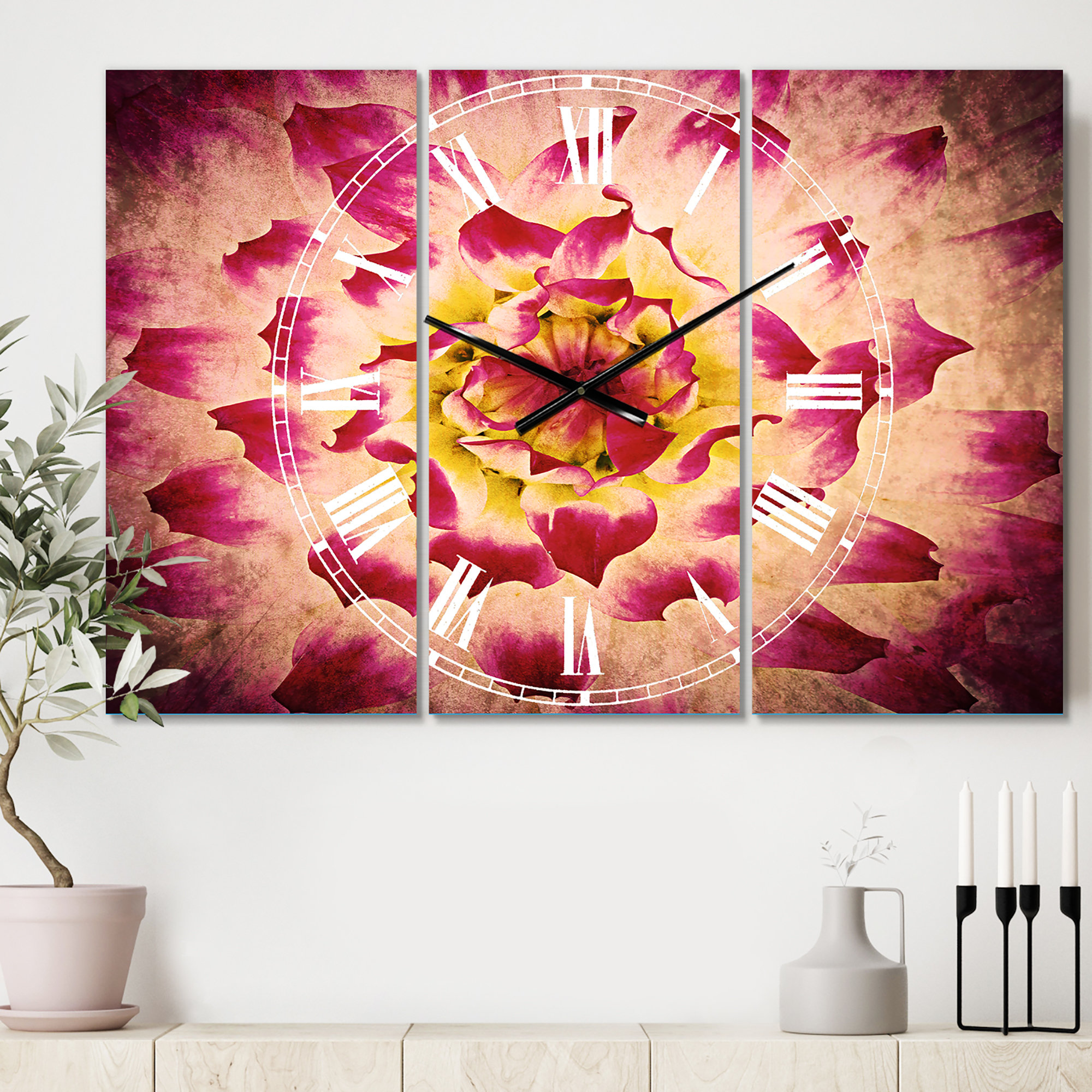 East Urban Home Smooth White Rose Flower Petals - Traditional wall ...