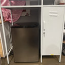 Novogratz Cache Metal Locker-Style Mini Refrigerator Organizer ...