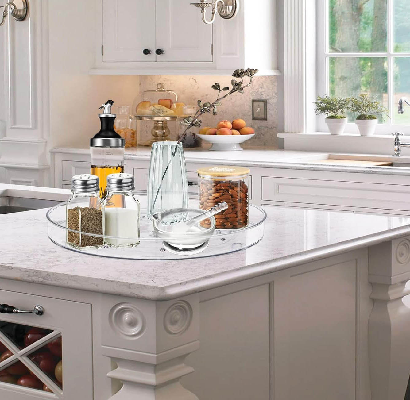 Mint Pantry® Turntable for Kitchen Cabinet,Turntable Organizer for ...