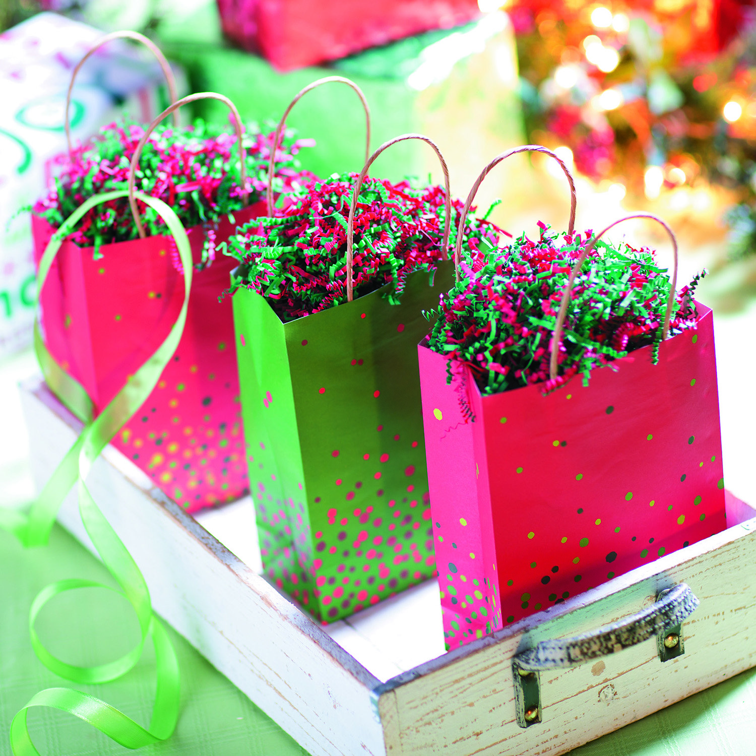 The Holiday Aisle® Argelia Sprinkle Craft Gift Bags & Reviews | Wayfair