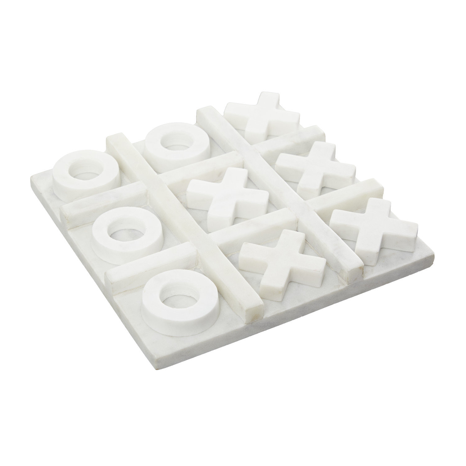 Cole & Grey Marble Tic Tac Toe & Reviews | Wayfair