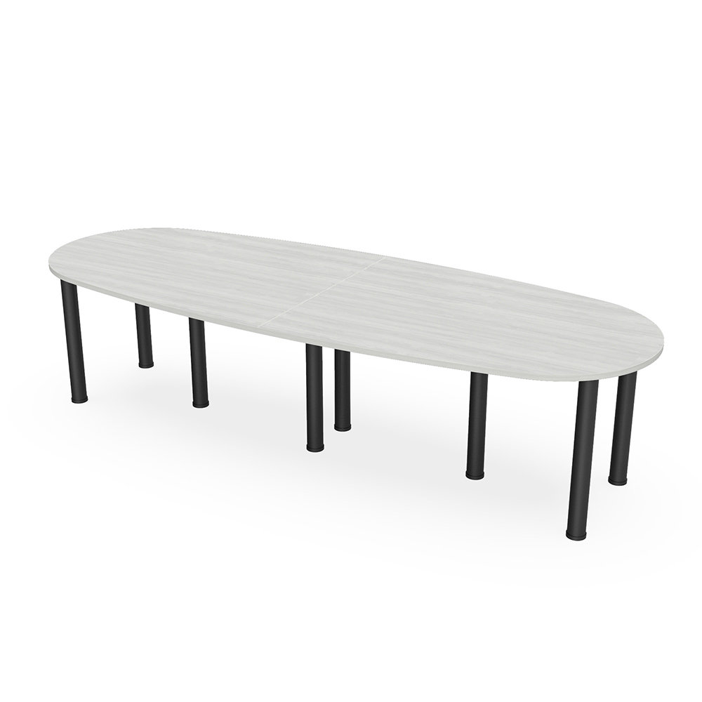 Skutchi Designs, Inc. 10 Person Boat-Oval Shaped Conference Room Table ...