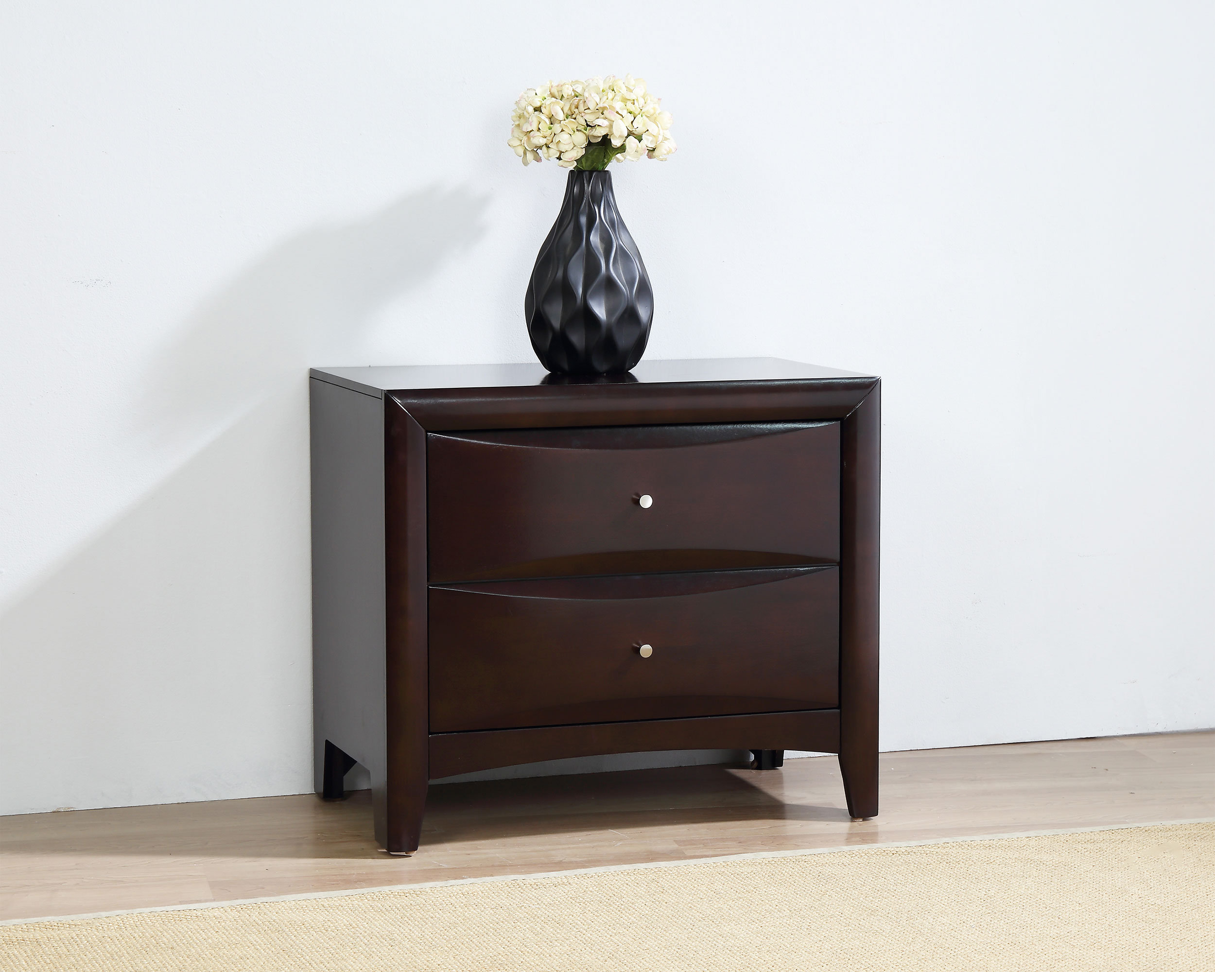 Alma Phoenix 2-drawer Nightstand Deep Cappuccino - Wayfair Canada