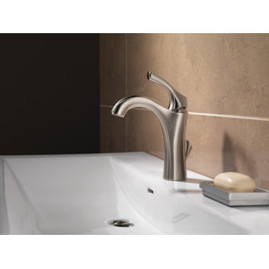 Delta Addison Single hole Bathroom Faucet with Drain Assembly and ...