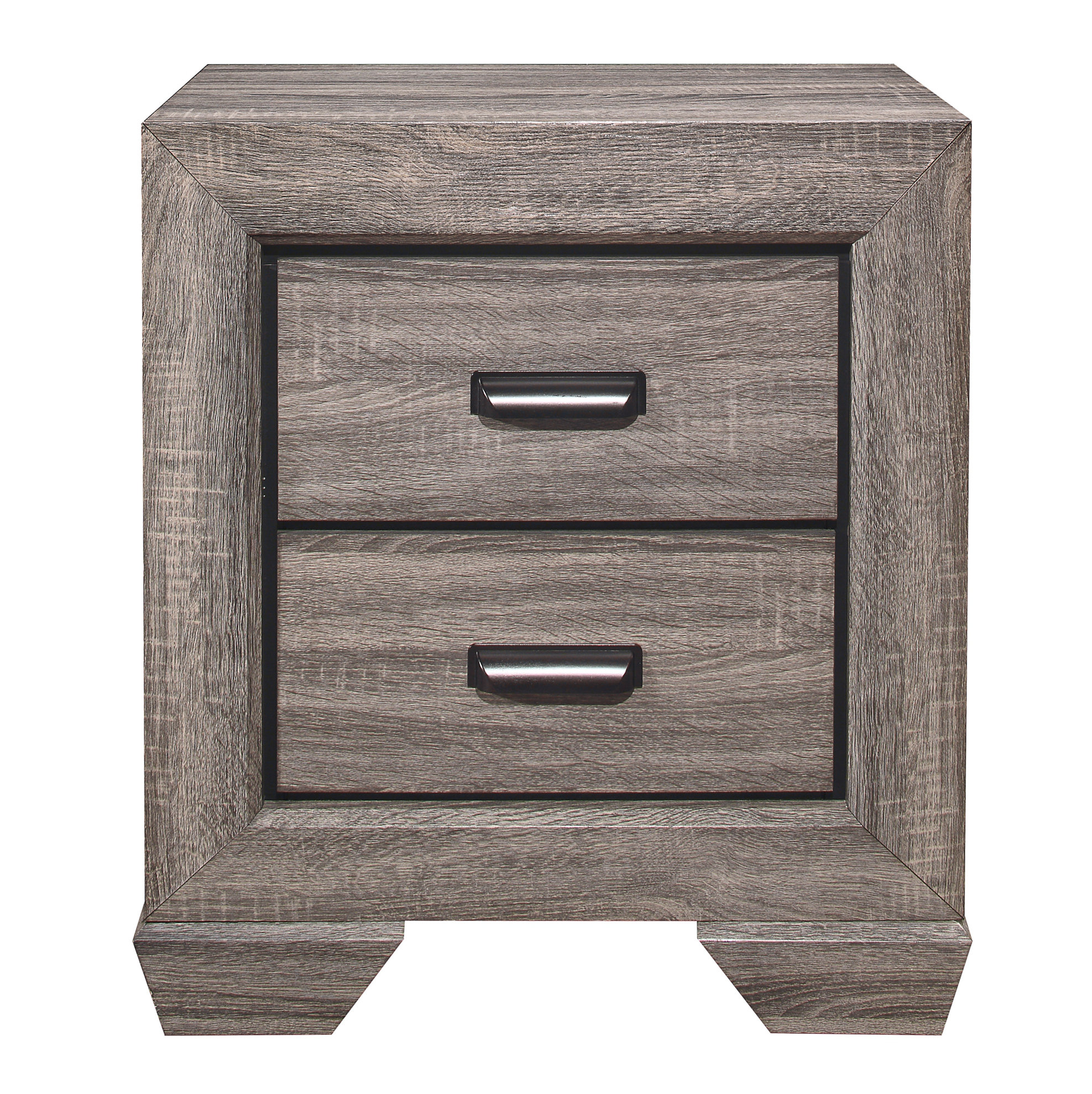 Hokku Designs Stylish And Functional Nightstand With Two Dovetail ...