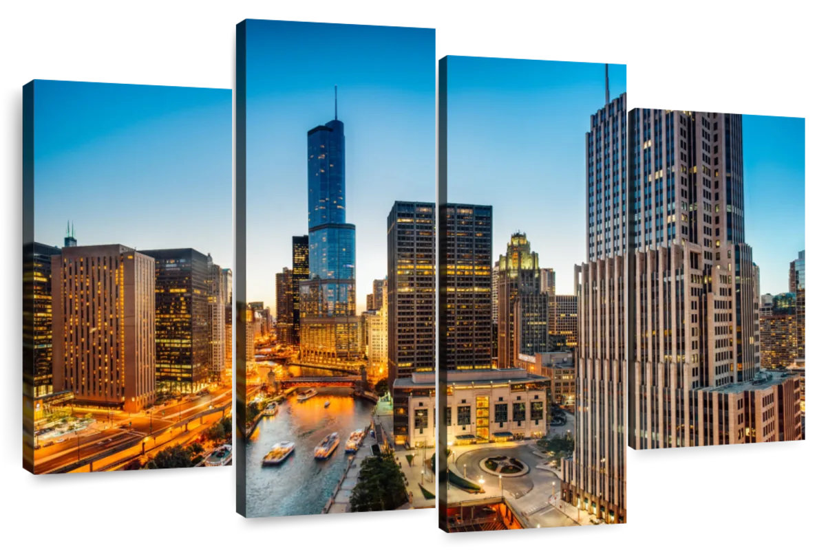 Ebern Designs Lynelle Chicago Bustle | Wayfair