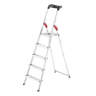 Hailo USA Inc. Hailo L60 5-Step Aluminum Step Ladder with 330 lb. Load ...