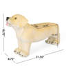 Winston Porter Jett Labrador Dog Concrete Garden Bench & Reviews | Wayfair