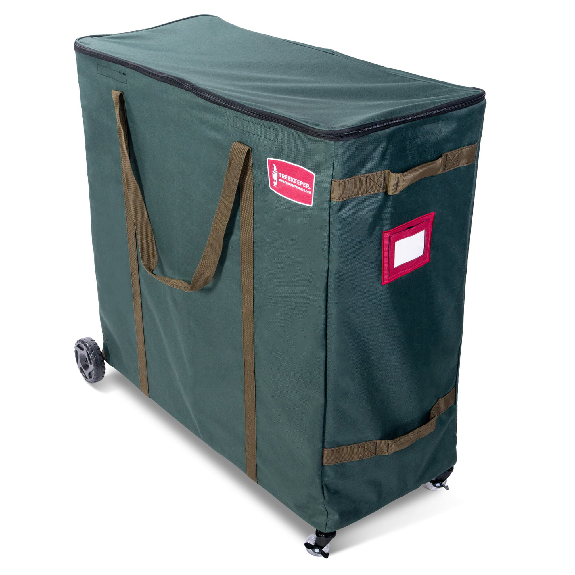 TreeKeeper Rolling Multi Use Christmas Decoration Storage Bag with ...