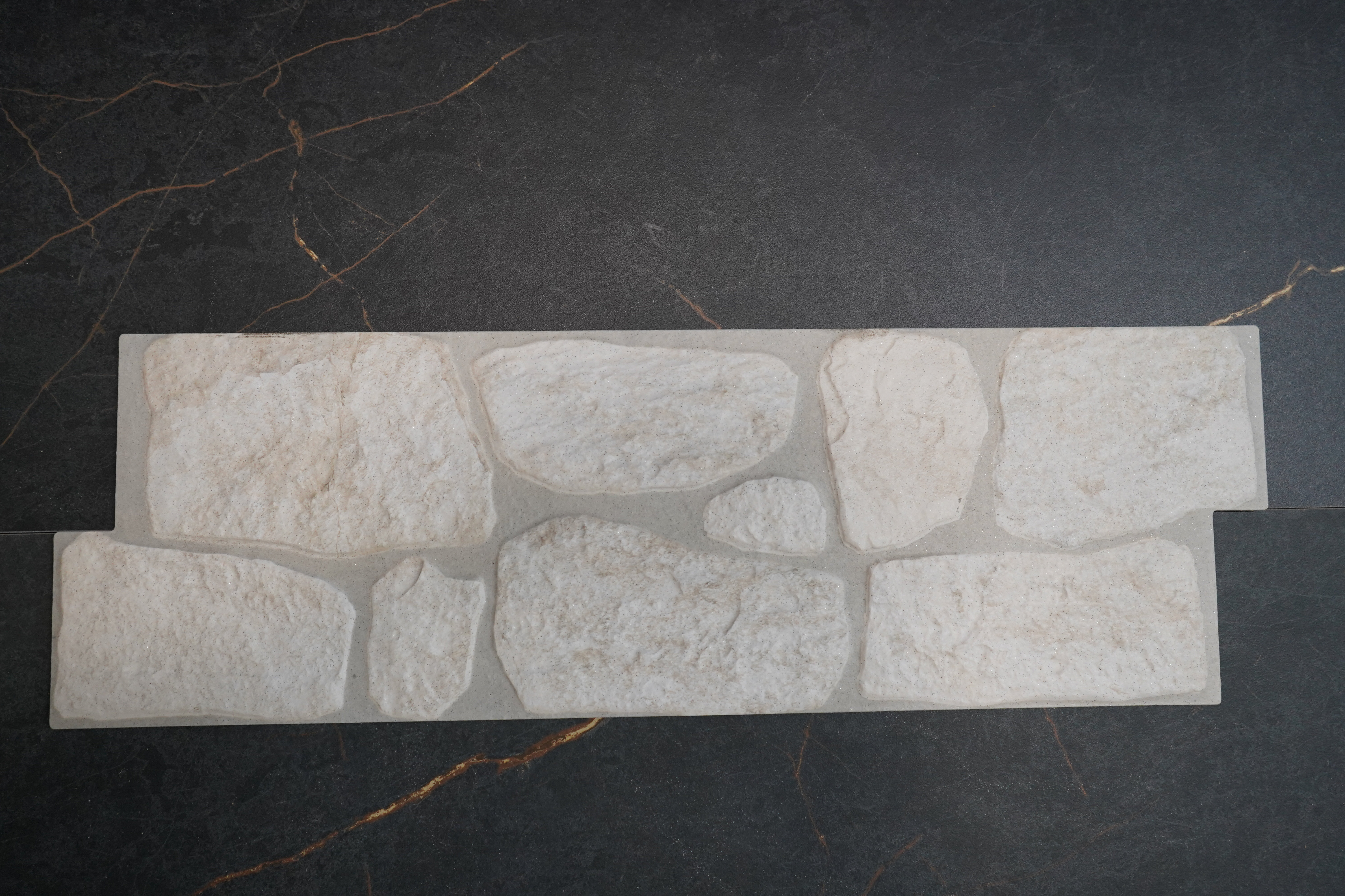 SB TILE AND STONE 8" x 24" Porcelain Slacked Stone Wall & Floor Tile ...