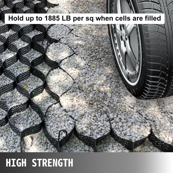 VEVOR 9x17 ft Geo Grid Ground Grid, 4 inch Height & Reviews - Wayfair ...