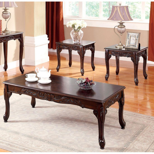Fleur De Lis Living Corington 3 - Piece Living Room Table Set & Reviews ...