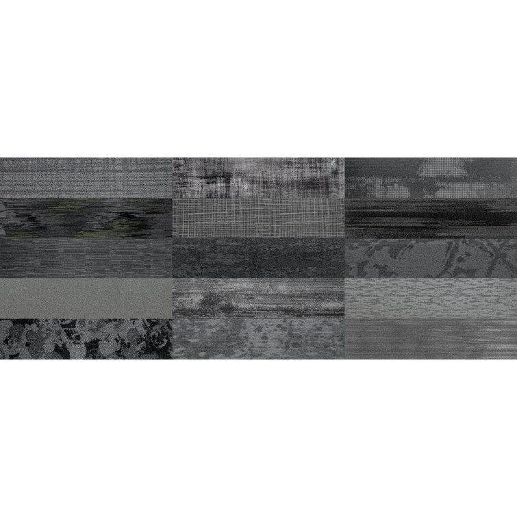 American Home 6'' W x 6'' L Level Loop Loose Lay Polypropylene Carpet ...