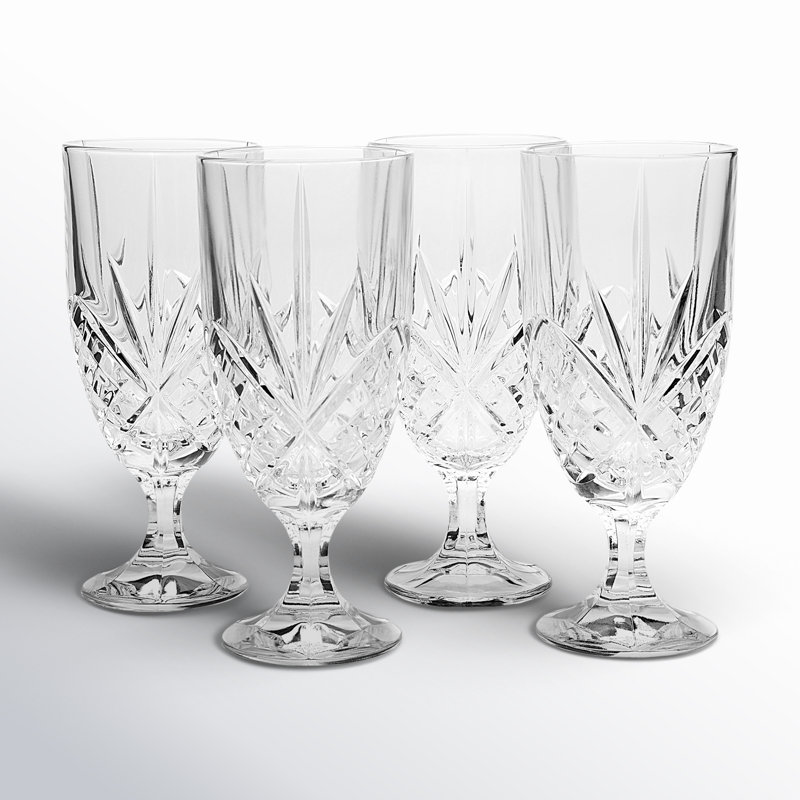 Godinger Silver Art Co Dublin Crystal Water Goblet 16oz & Reviews | Wayfair