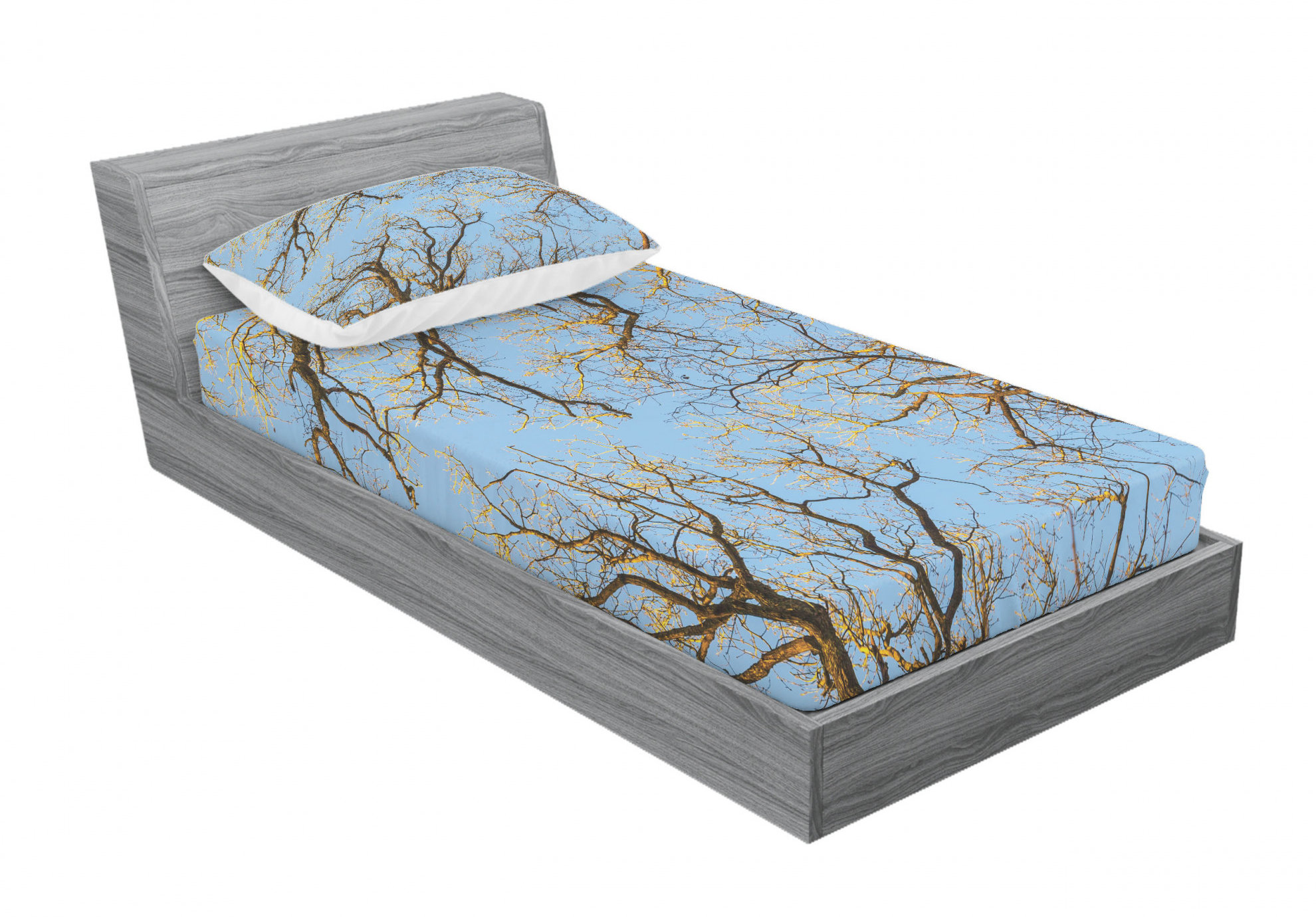 Ambesonne Nature Sheet Set | Wayfair