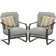 Canora Grey Pinheiro C Spring Patio Chair with Cushion | Wayfair