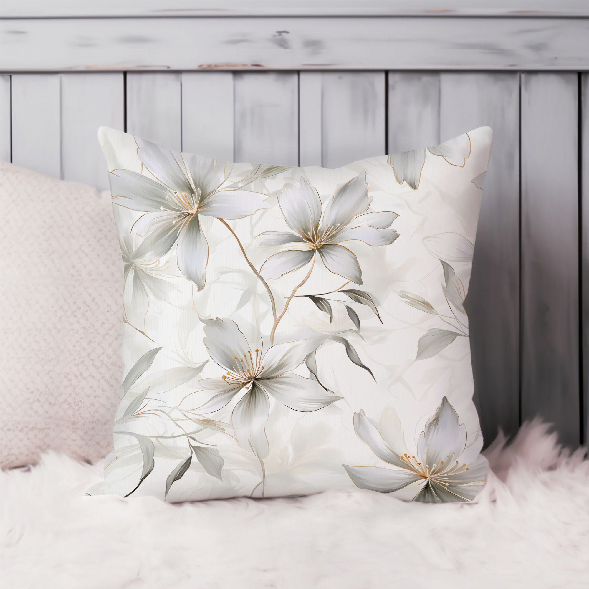 Ethan Taylor Floral Flower Myst II Modern | Wayfair