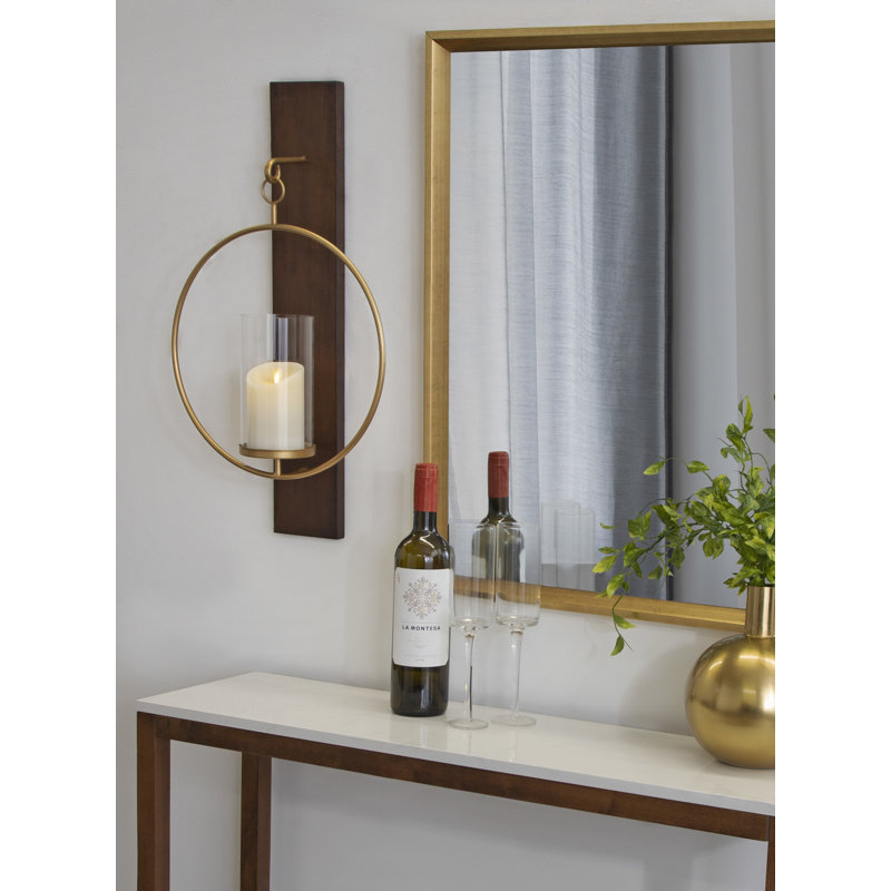 Mercer41 Loflin 23.75'' Wood Wall Sconce & Reviews | Wayfair