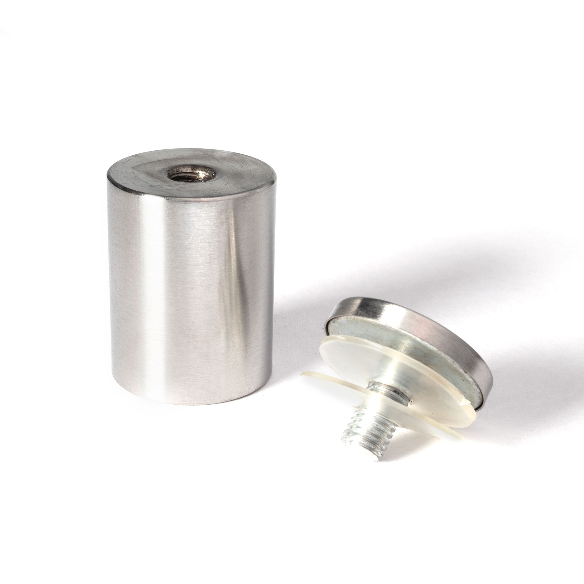 Outwater Stainless Steel Standoff 1-1/2 Inch Diameter X 2 Inch Barrel ...