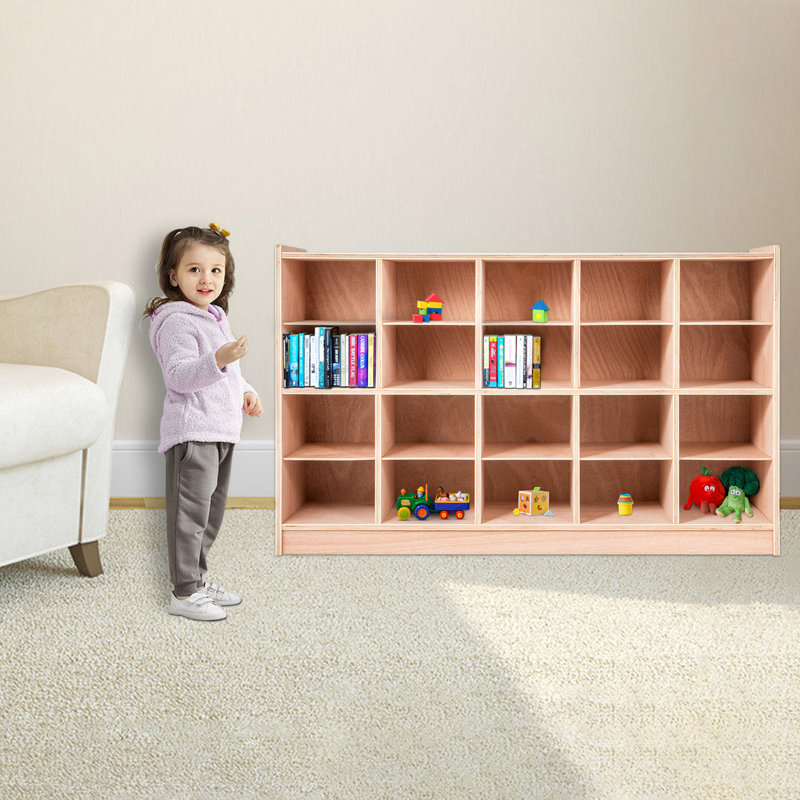 VEVOR Manufactured Wood 4 - Tier 48'' Cubby | Wayfair