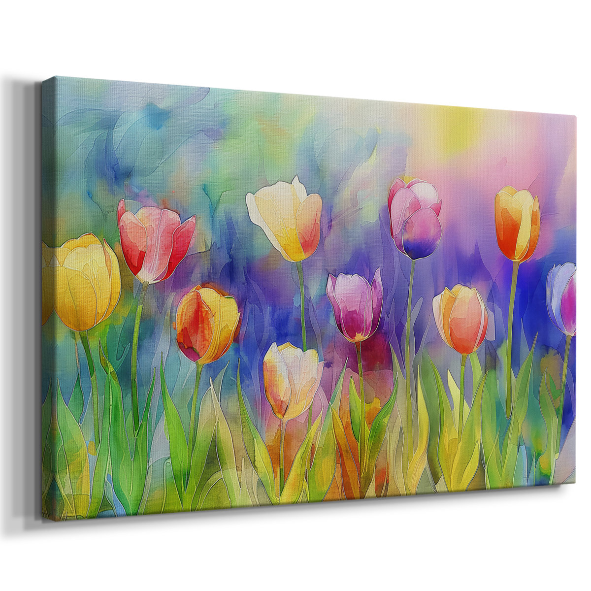 Ophelia & Co. Floral Series-XCIII -Gallery Wrapped Cavas | Wayfair