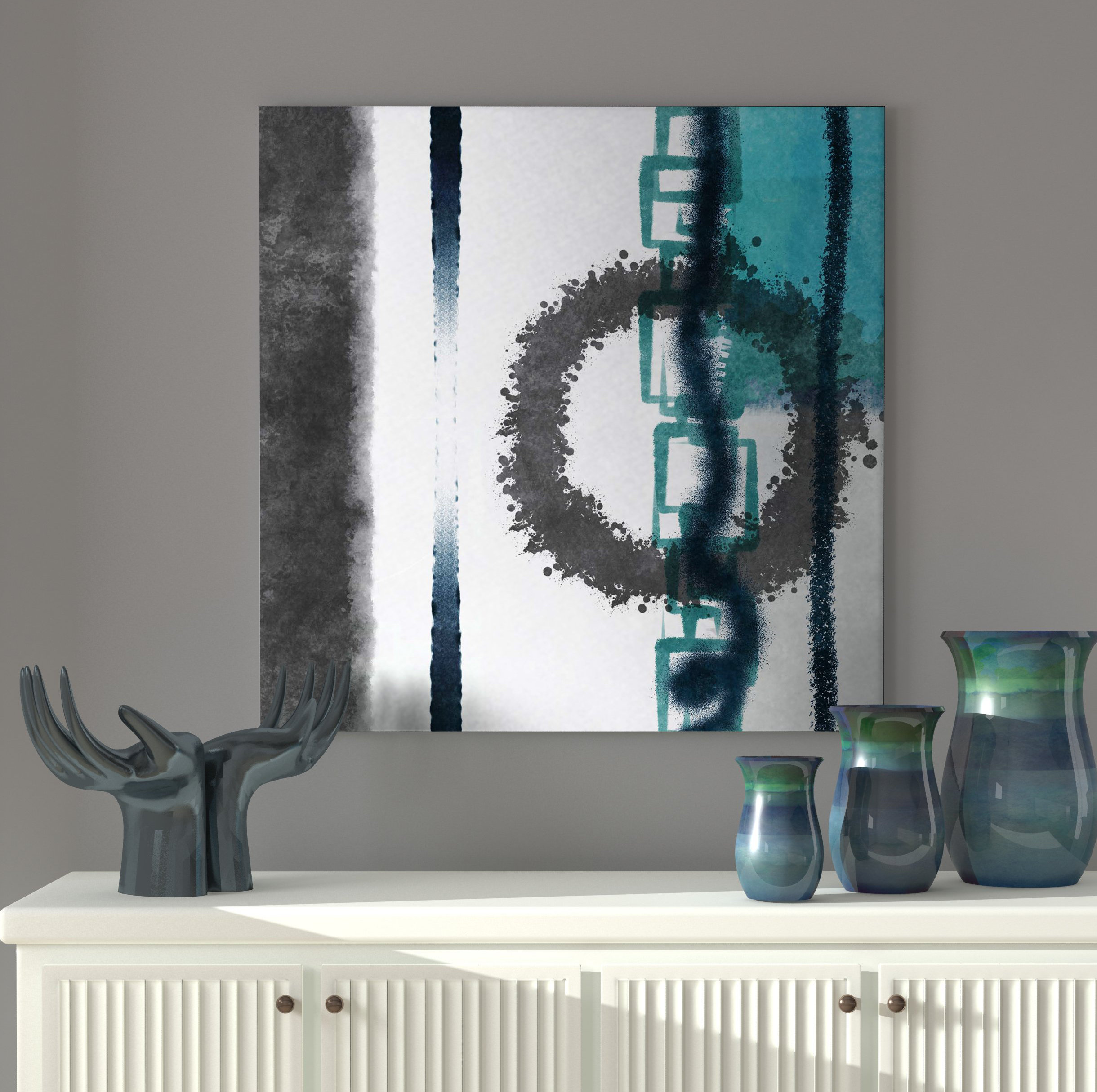 Wrought Studio™ Discerning Miracle - Wrapped Canvas Painting Print ...
