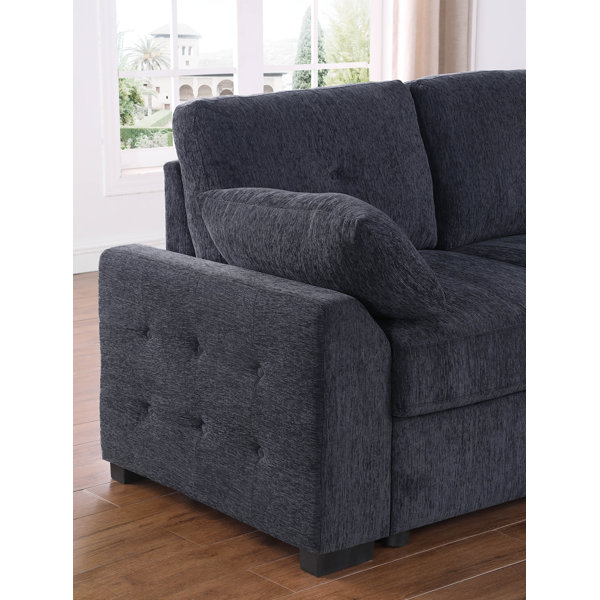 Three Posts™ Kewstoke Left Hand Facing Sleeper Sofa & Chaise & Reviews ...