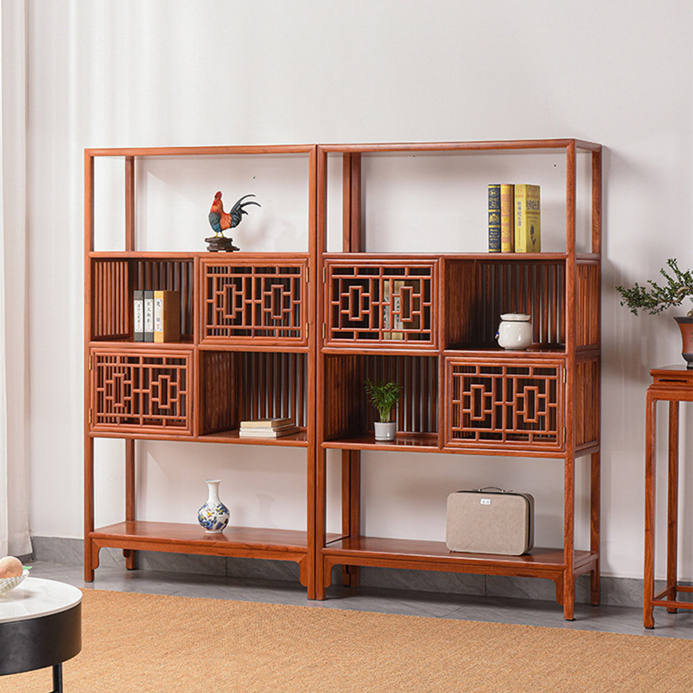 Red Barrel Studio® New Chinese Minimalist Style Bookcase | Wayfair