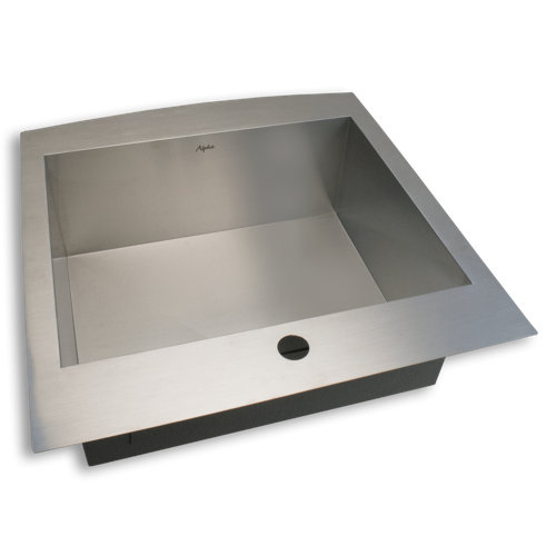 Alpha International Top Mount Apron Front 27" Farmhouse/Apron Kitchen ...