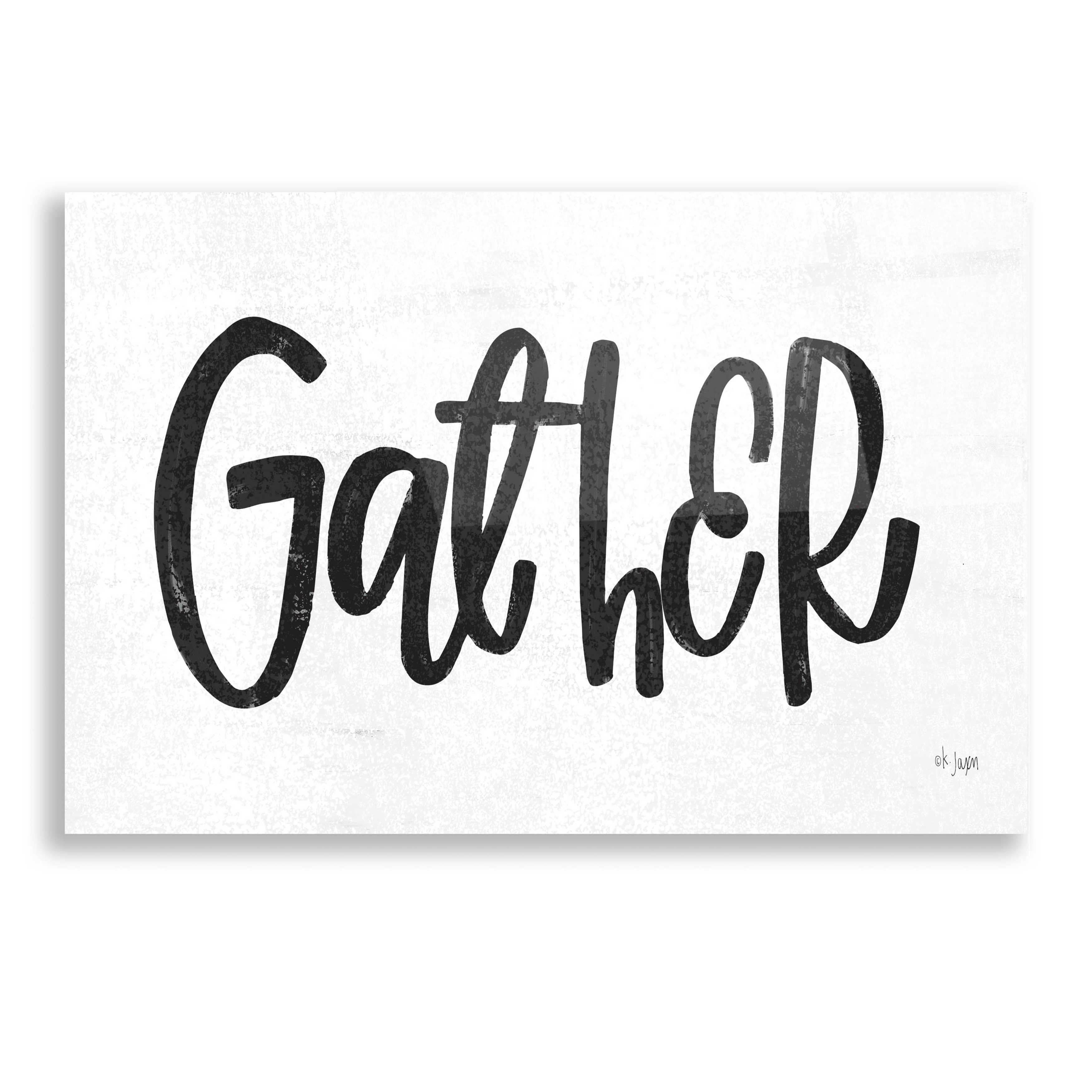 Trinx Epic Art 'Gather' By Jaxn Blvd, Acrylic Glass Wall Gather by ...