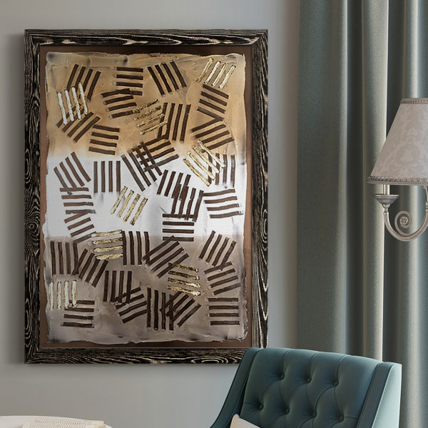 Ivy Bronx " Raffia Palm I " - Wayfair Canada