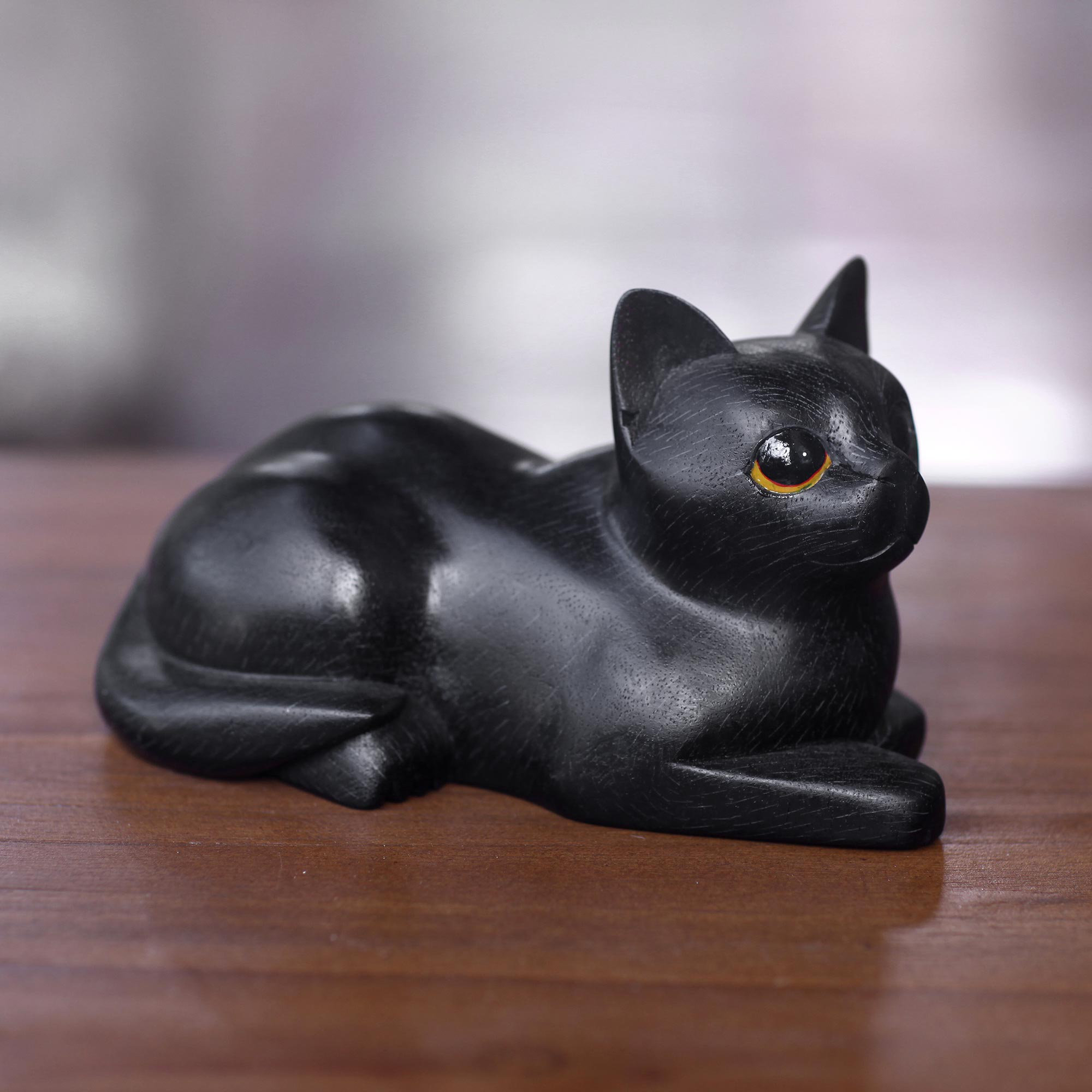 World Menagerie Filicia Artisan Crafted Cat Sculpture & Reviews | Wayfair