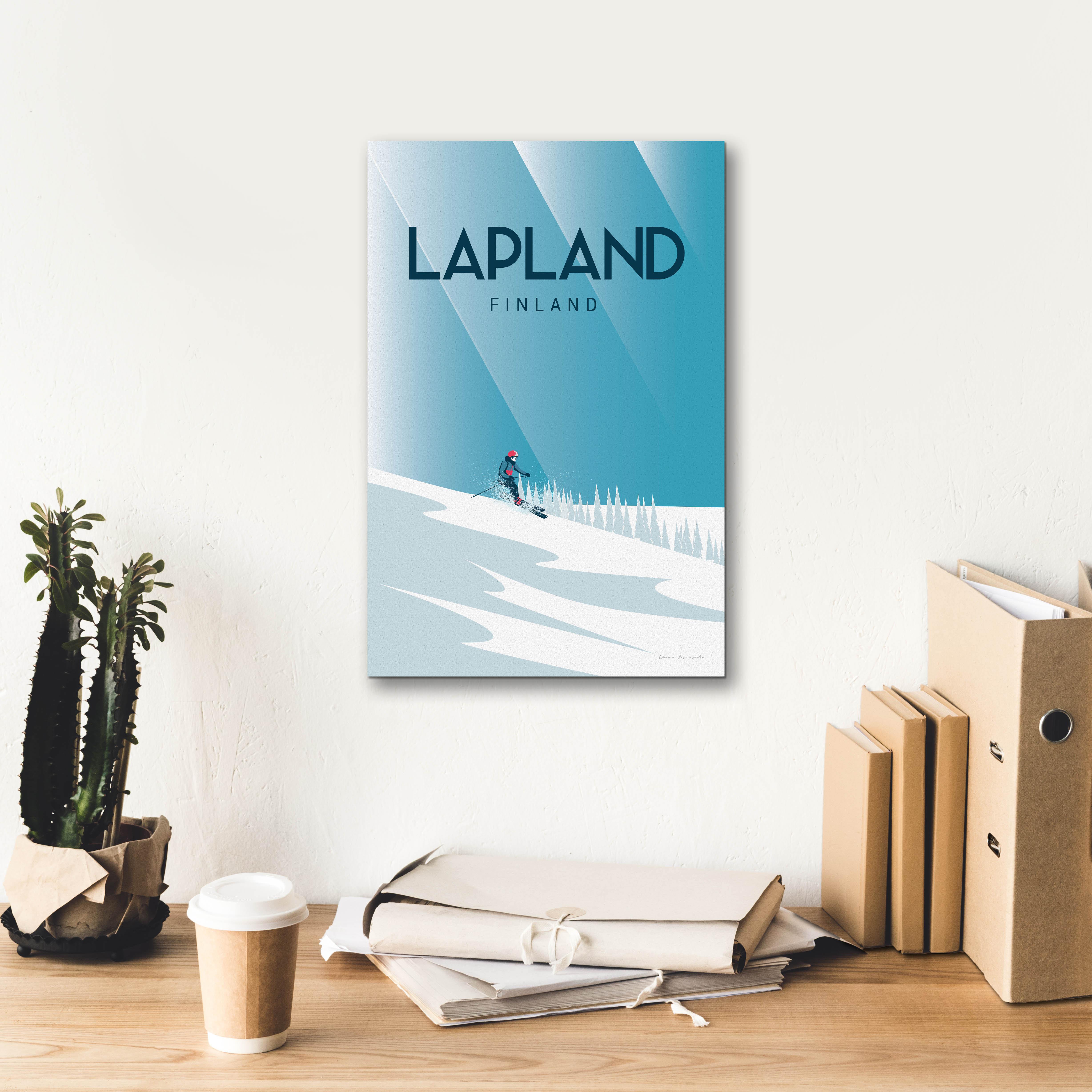 Epic Graffiti ' Lapland' by Omar Escalante Canvas Wall Art - Wayfair Canada