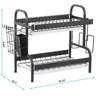 Haitral 2-Tier Compact Steel Dish Rack & Reviews | Wayfair