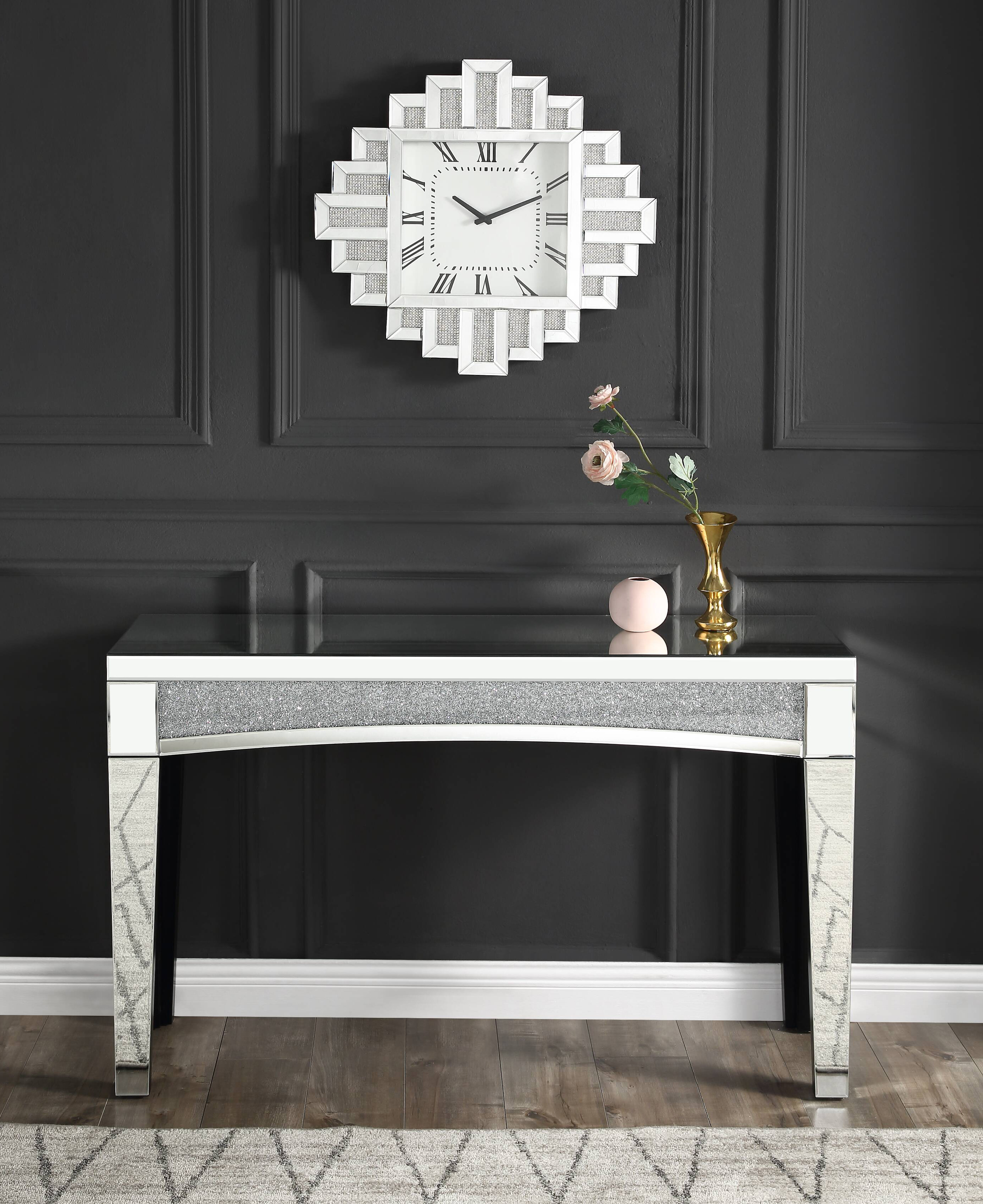 Latitude Run® Ariful Mirrored Wall Clock | Wayfair