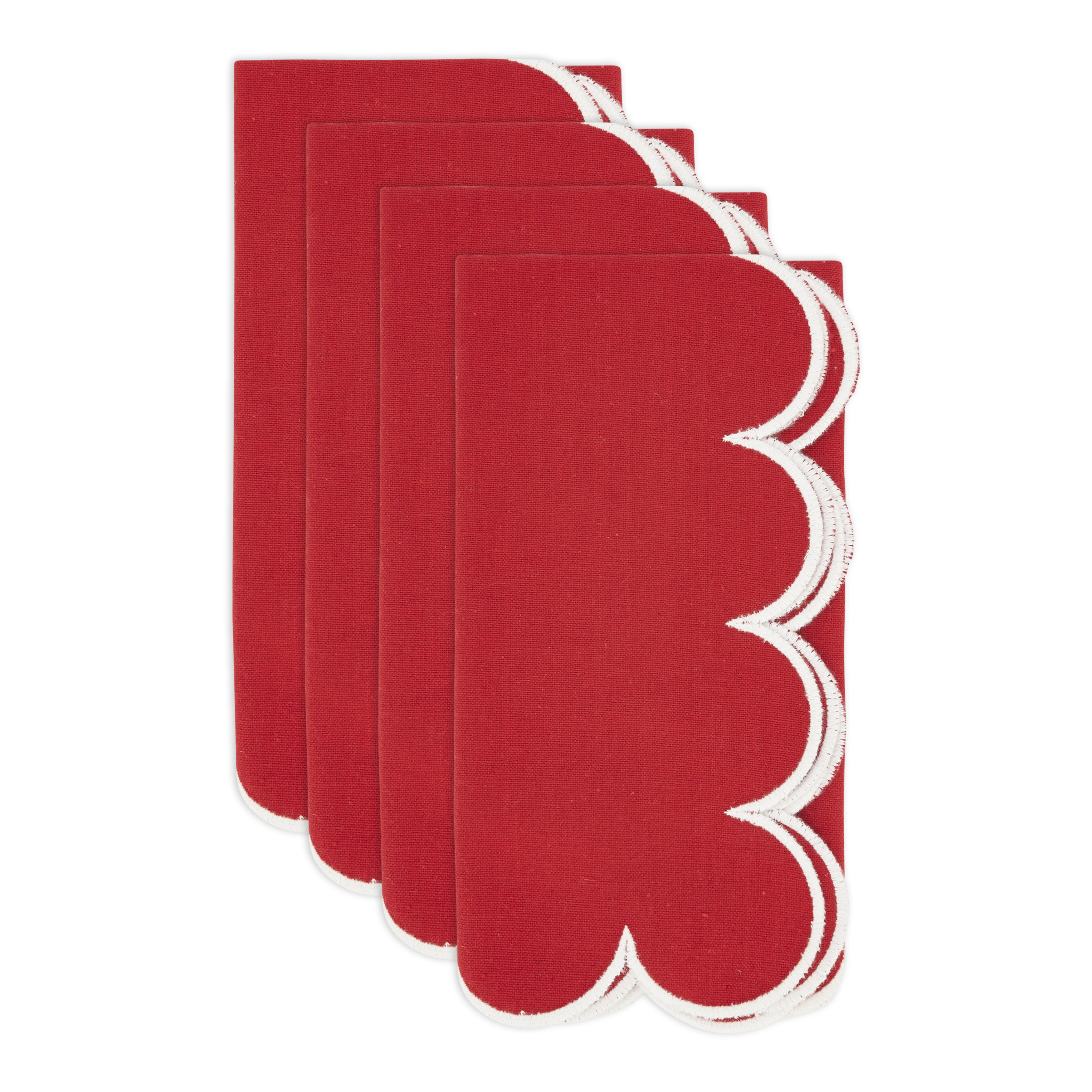 Birch Lane™ Scalloped Hem Napkin (Set of 4) - Wayfair Canada