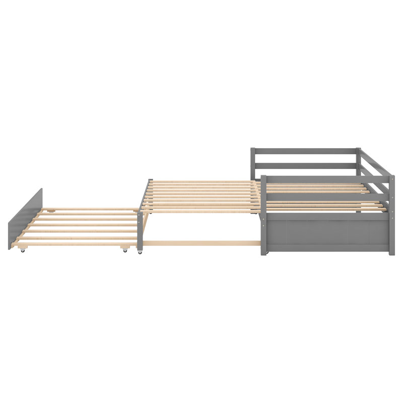 Shsfb Twin 25.9'' Expandable Bed Frame | Wayfair