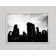 Bright Star Stonehenge B N W - Single Picture Frame Print on Canvas ...