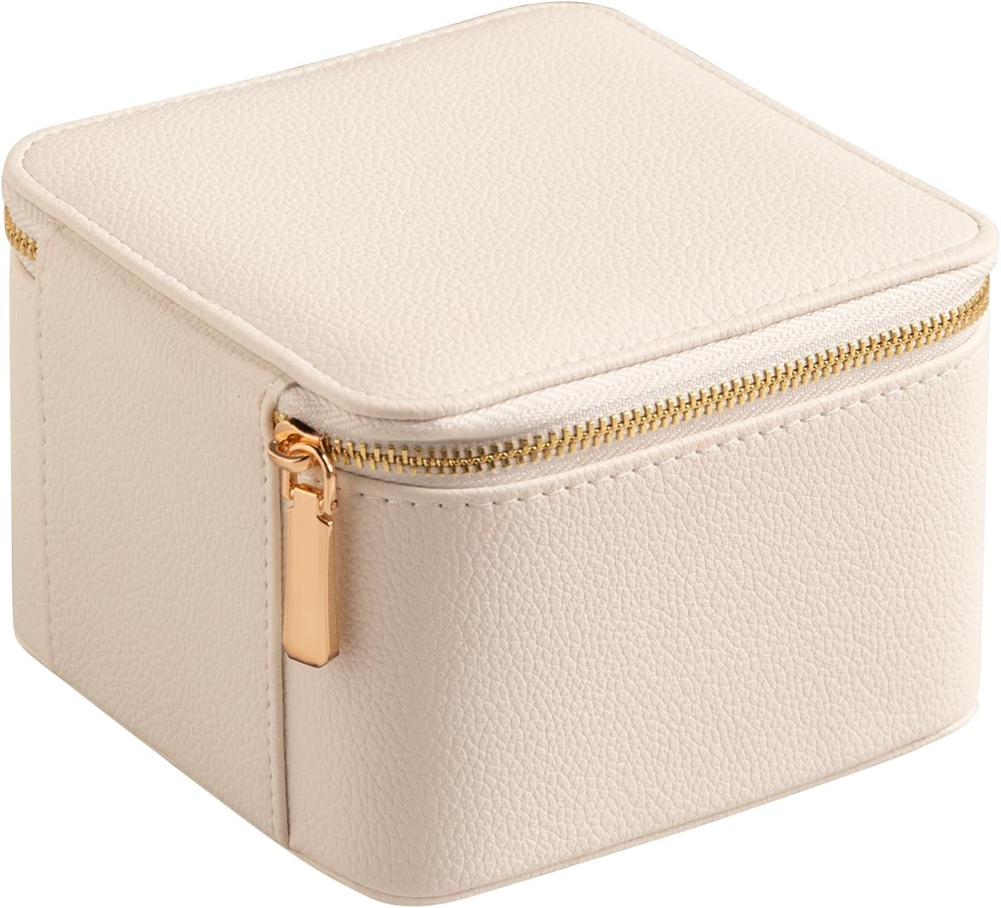 Latitude Run® Small Travel Jewelry Box With 6 Pouch Bags, Portable Mini ...