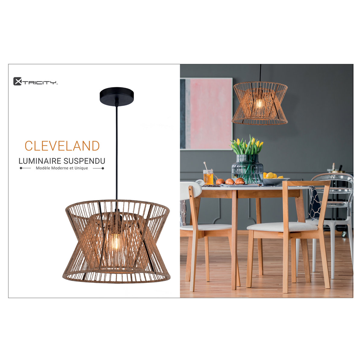 Jessar 1 - Light Unique / Statement Drum Pendant - Wayfair Canada