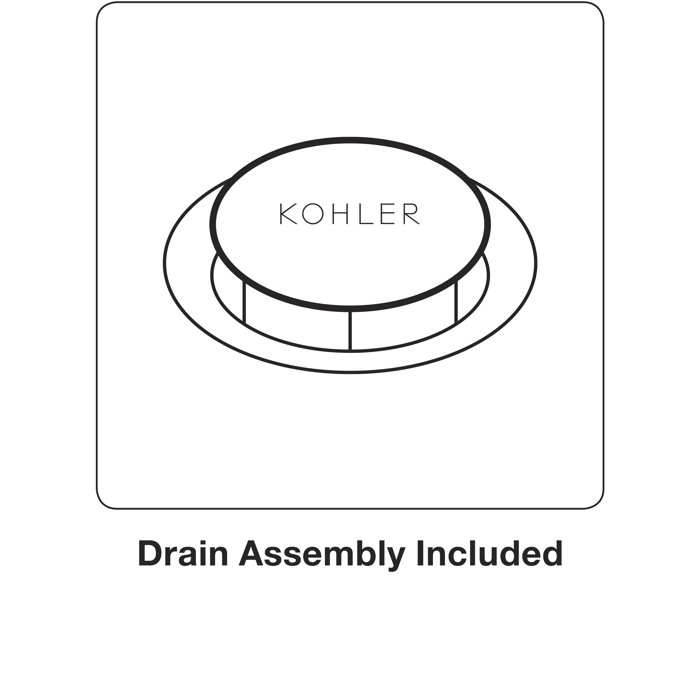 Kohler Elate Single-Handle Bathroom Faucet with Pop-Up Drain Assembly ...