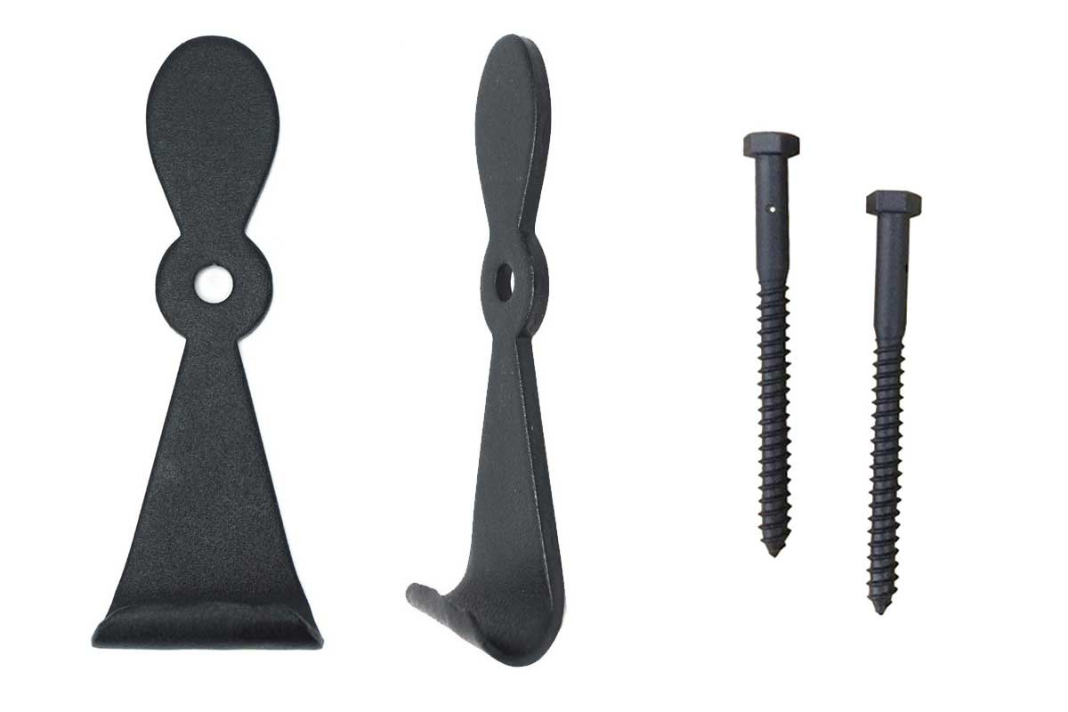 Perfect Shutters, inc. Large Georgetown Shutter Dog with Lag Bolt | Wayfair