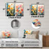Lark Manor™ Botanical Plants And Flowers Delights - Flowers Metal Wall ...