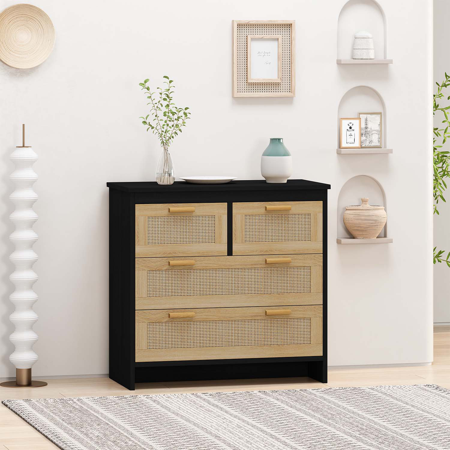 Bayou Breeze Modern 4 Drawers Cabinet - Wayfair Canada