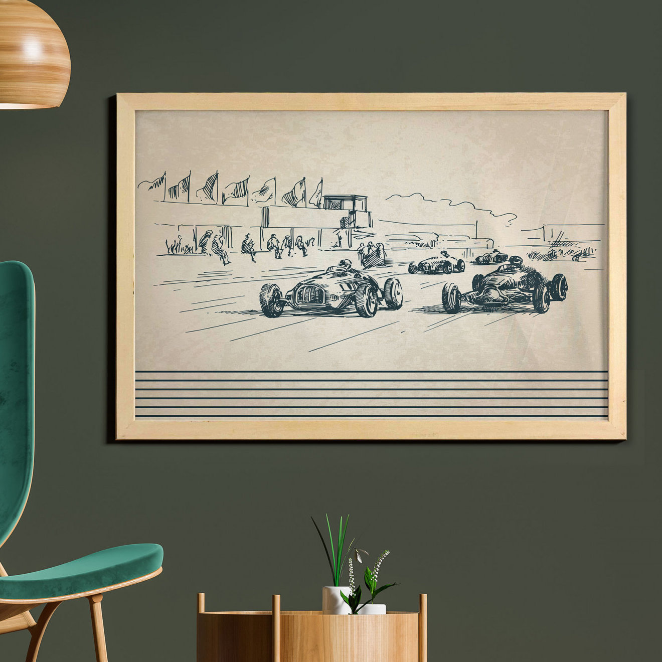 East Urban Home " Printed Fabric Poster " | Wayfair
