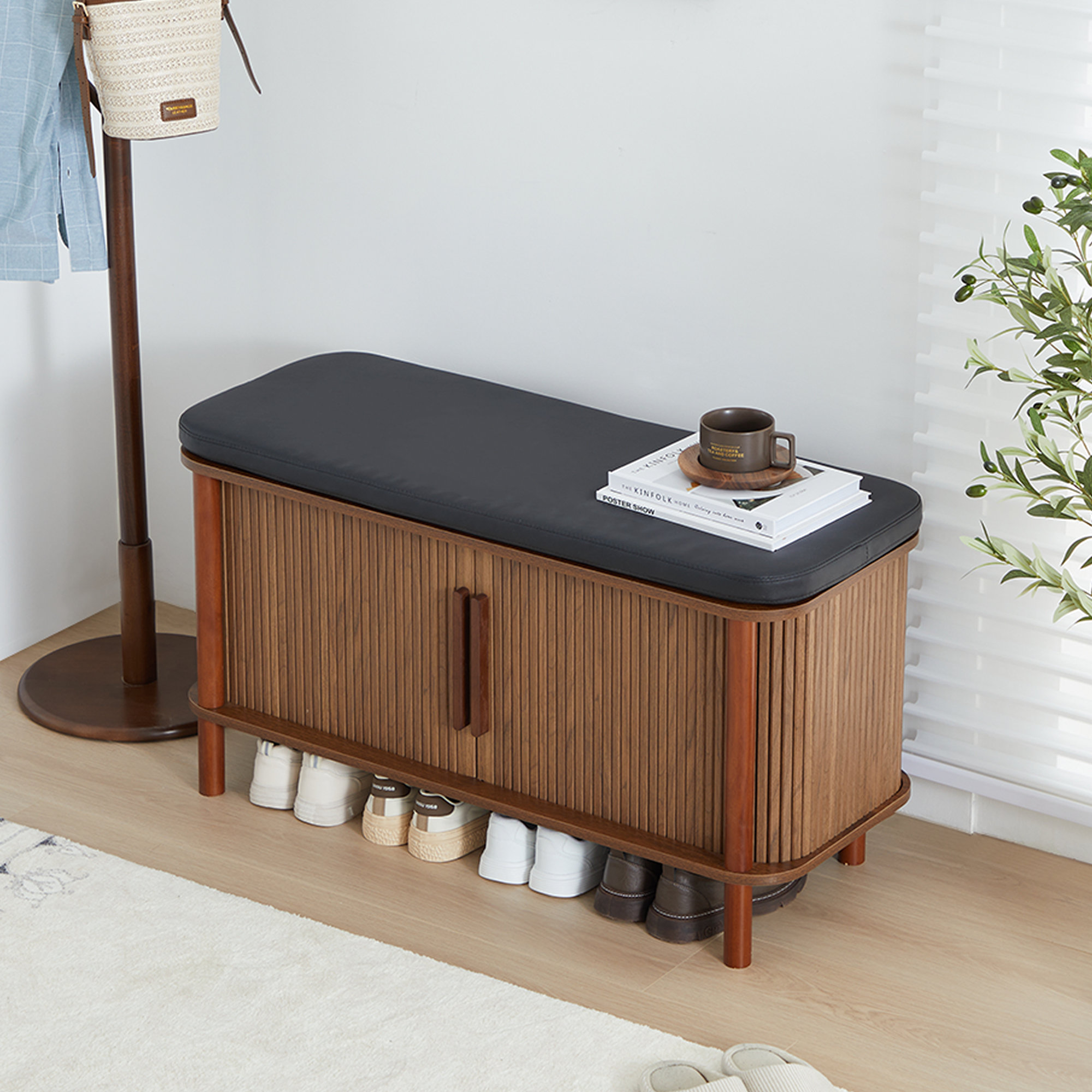 Hokku Designs 8 Pair Shoe Storage Bench & Reviews - Wayfair Canada