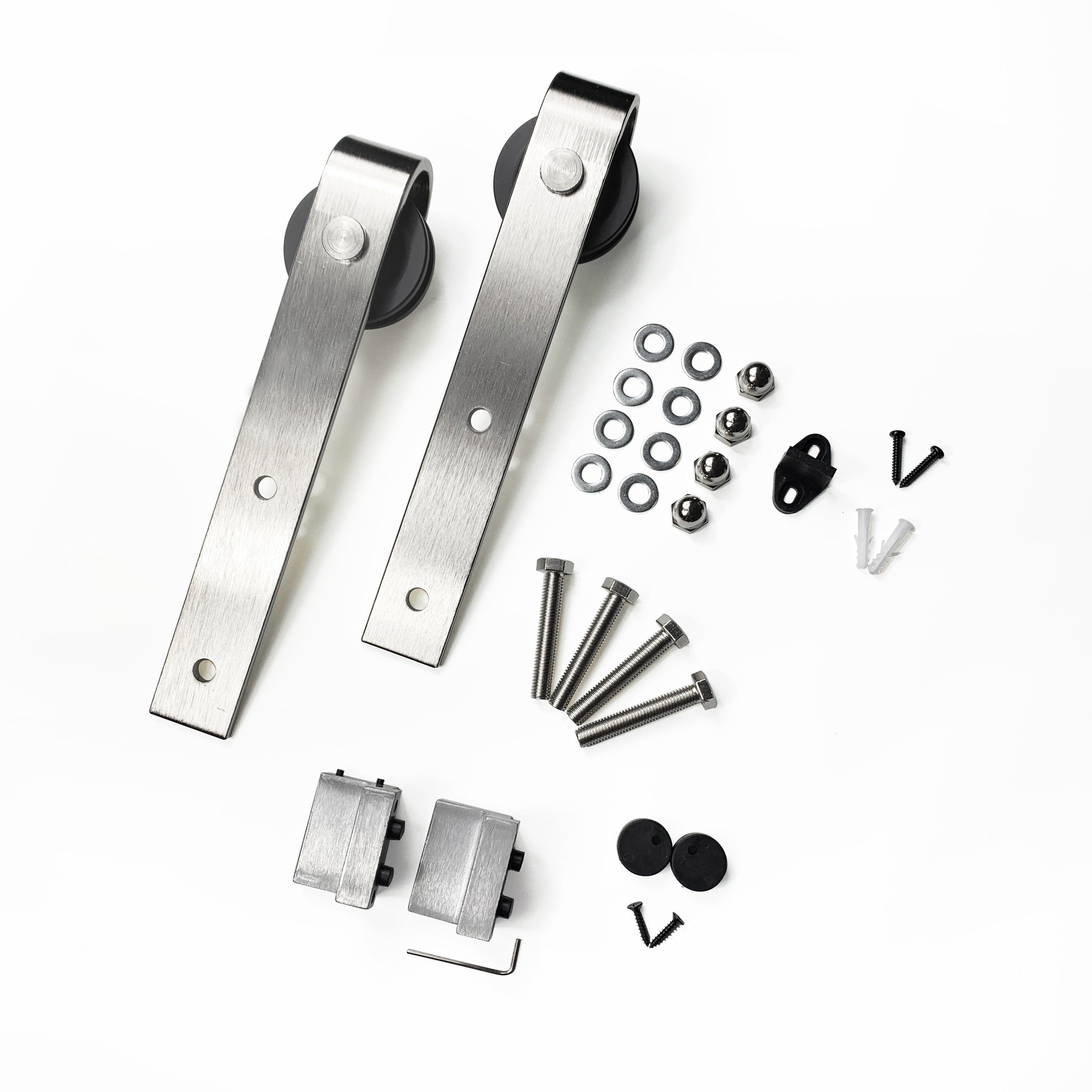 Homacer Brushed Nickel Classic Design Roller Set | Wayfair